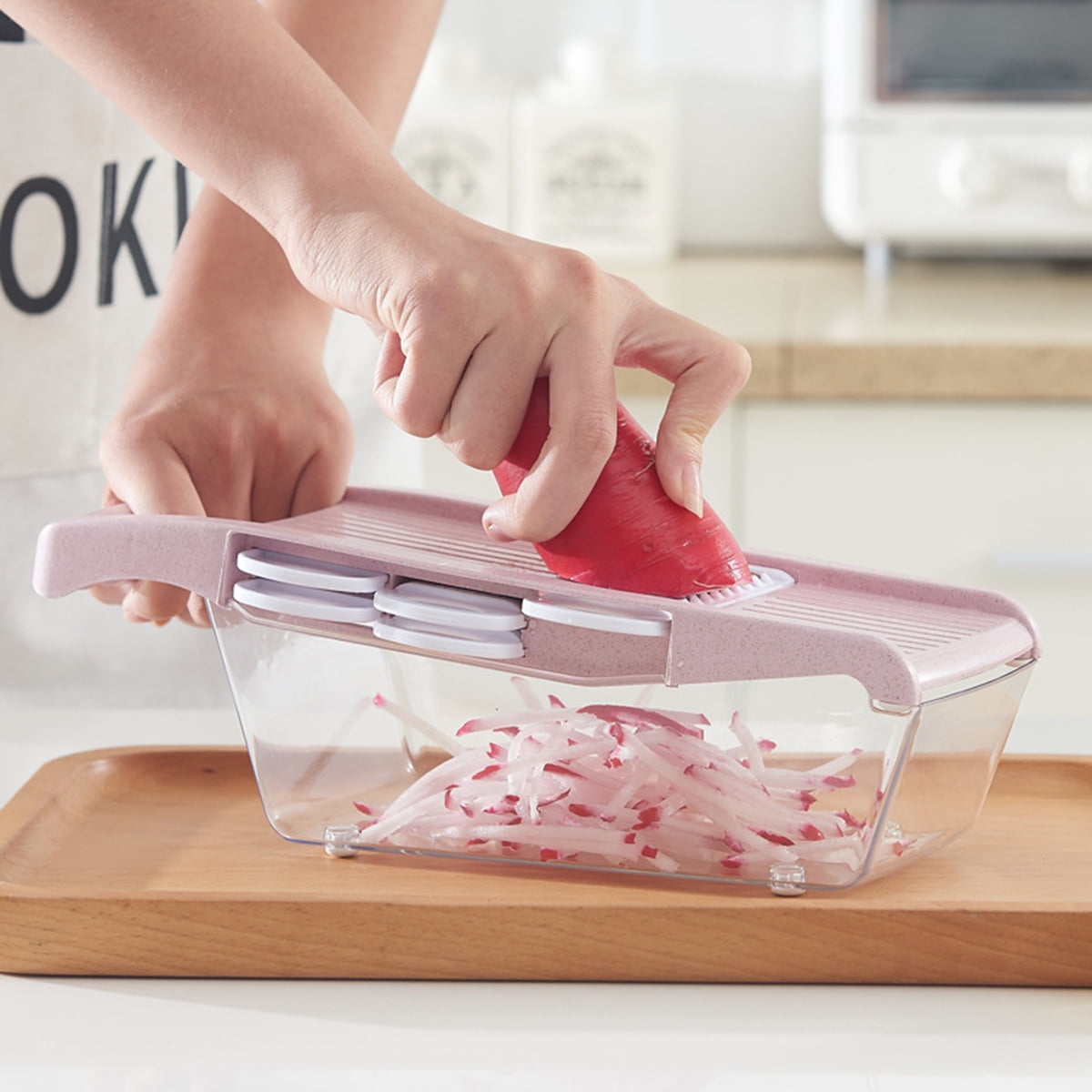 6 in 1 Slicer Vegetable Cutter Chopper Dicer, Manual cutter chopper Pro ...