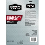Super Tech Multi-Duty Complex Hi-Temp Grease, 14 oz Tube - Walmart.com