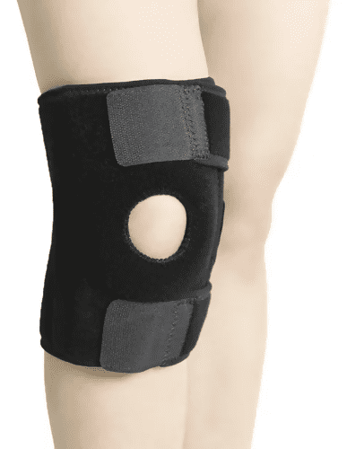 Rodillera Corta Universal Con Varillas Flexibles Laterales Super ...