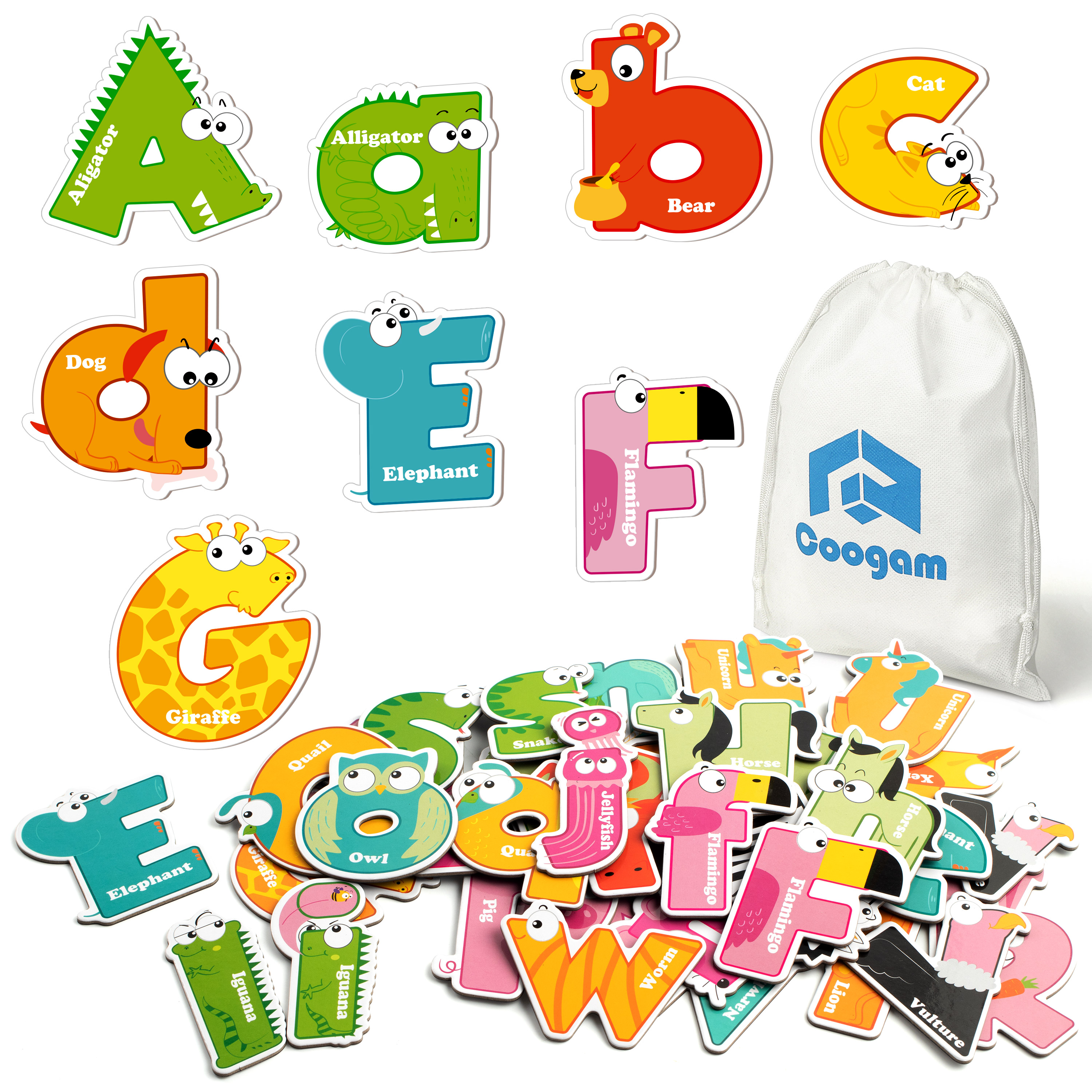 4" Removable Adhesive Letters - Blue - Educational - 78 Pieces ...