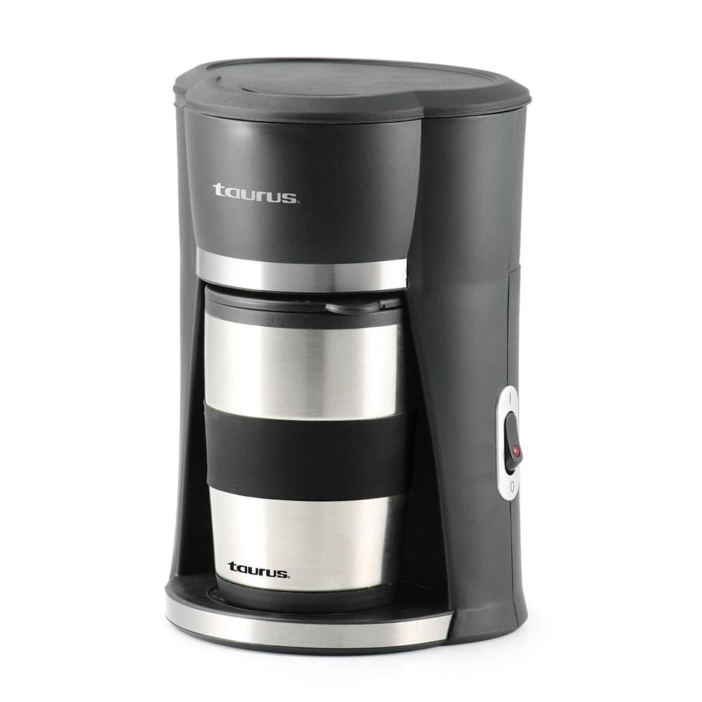 Cafetera Personal Taurus 2 Tazas Acero con Thermo | Bodega Aurrera en línea