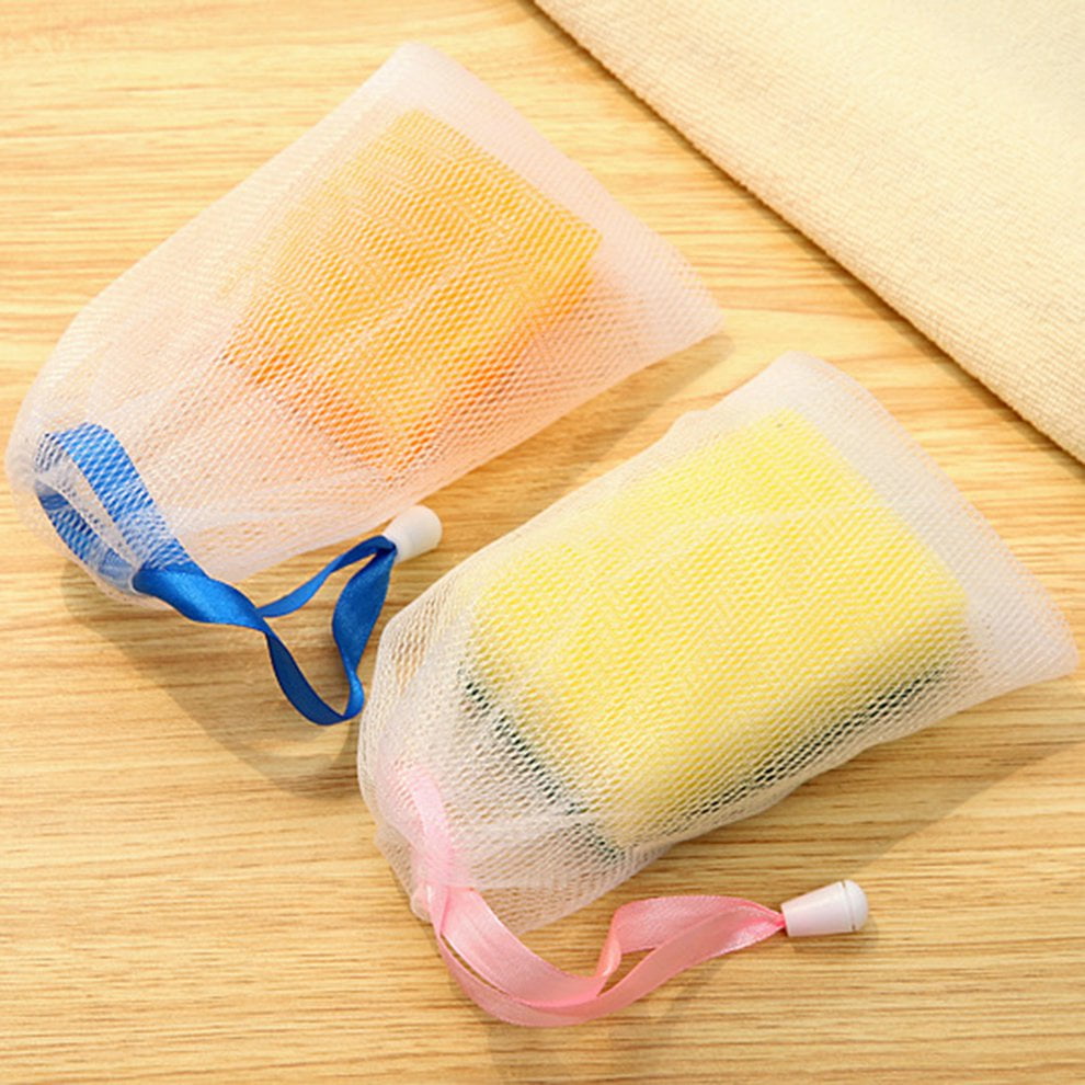 Portable Size Soap Blister Mesh Soap Net Foaming Net Easy Bubble Mesh