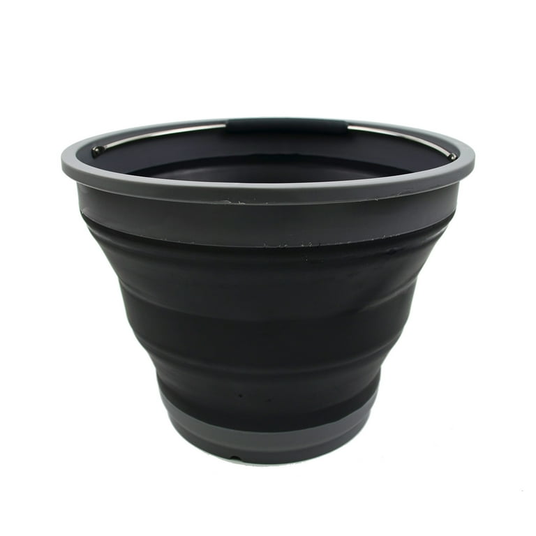 Small Bucket SAMMART Collapsible Plastic Bucket - 5.5L Bucket, BPA Free ...