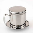 SANWOOD Stainless Steel Vietnamese Coffee Filter Cup Drip Maker Infuser ...