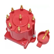 A-TEAM PERFORMANCE HEI OEM Distributor Cap Rotor & Coil Cover Kit CHEVY ...