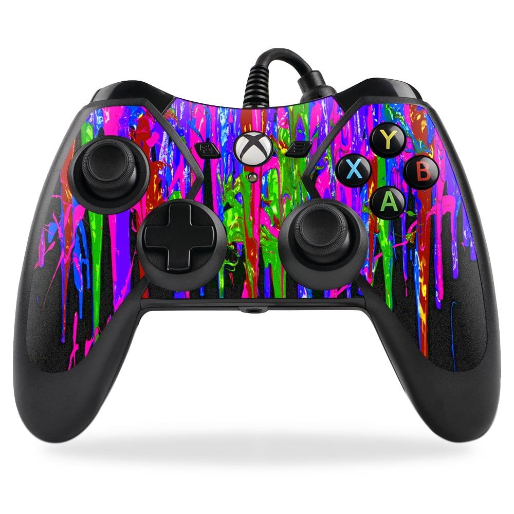 Skin Decal Wrap Compatible With PowerA Pro Ex Xbox One Controller Drips ...