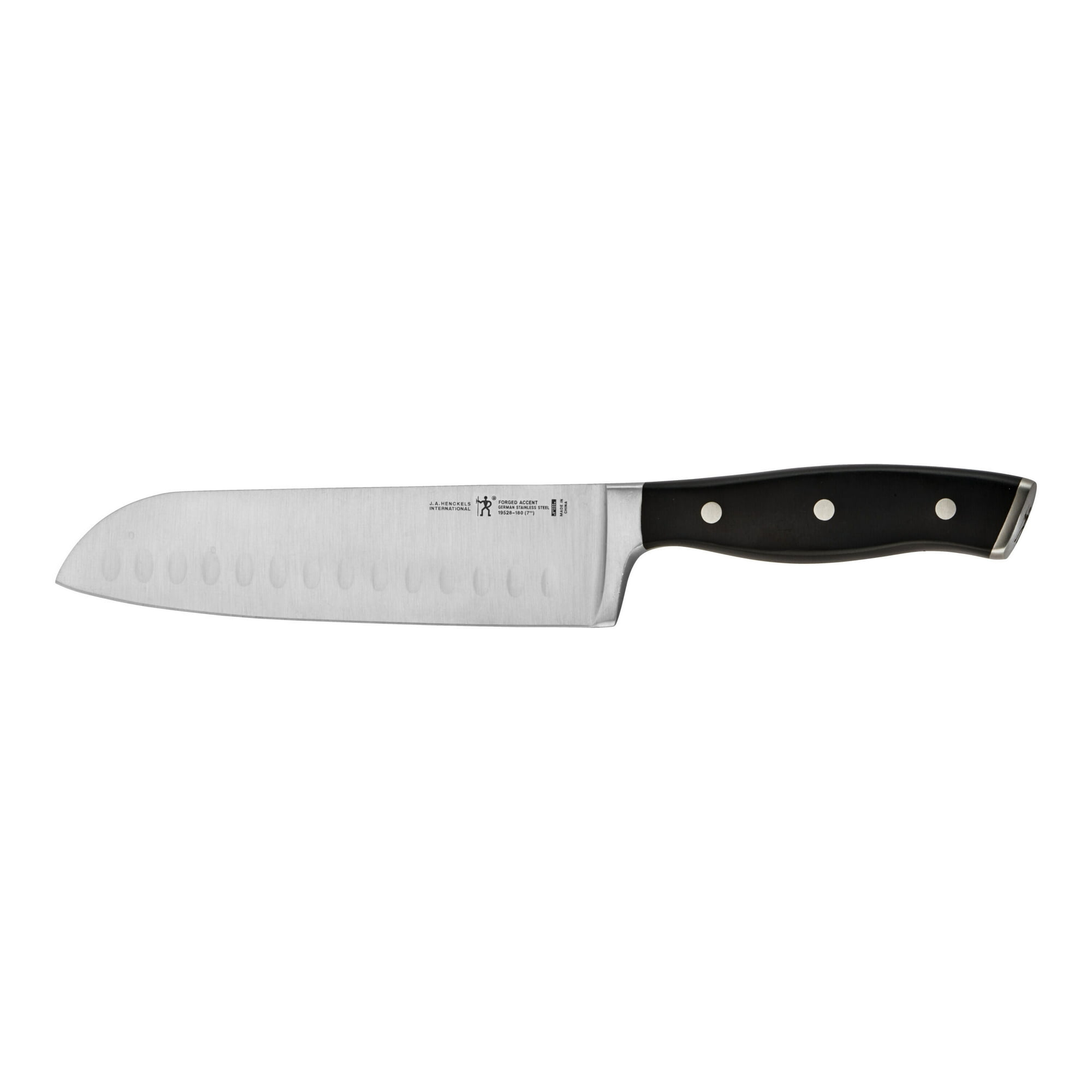 Click here for Henckels Forged Accent 7 Inch Santoku  Black prices