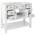 36" Bathroom Vanity without Top Sink, Modern Bathroom Storage Cabinet ...