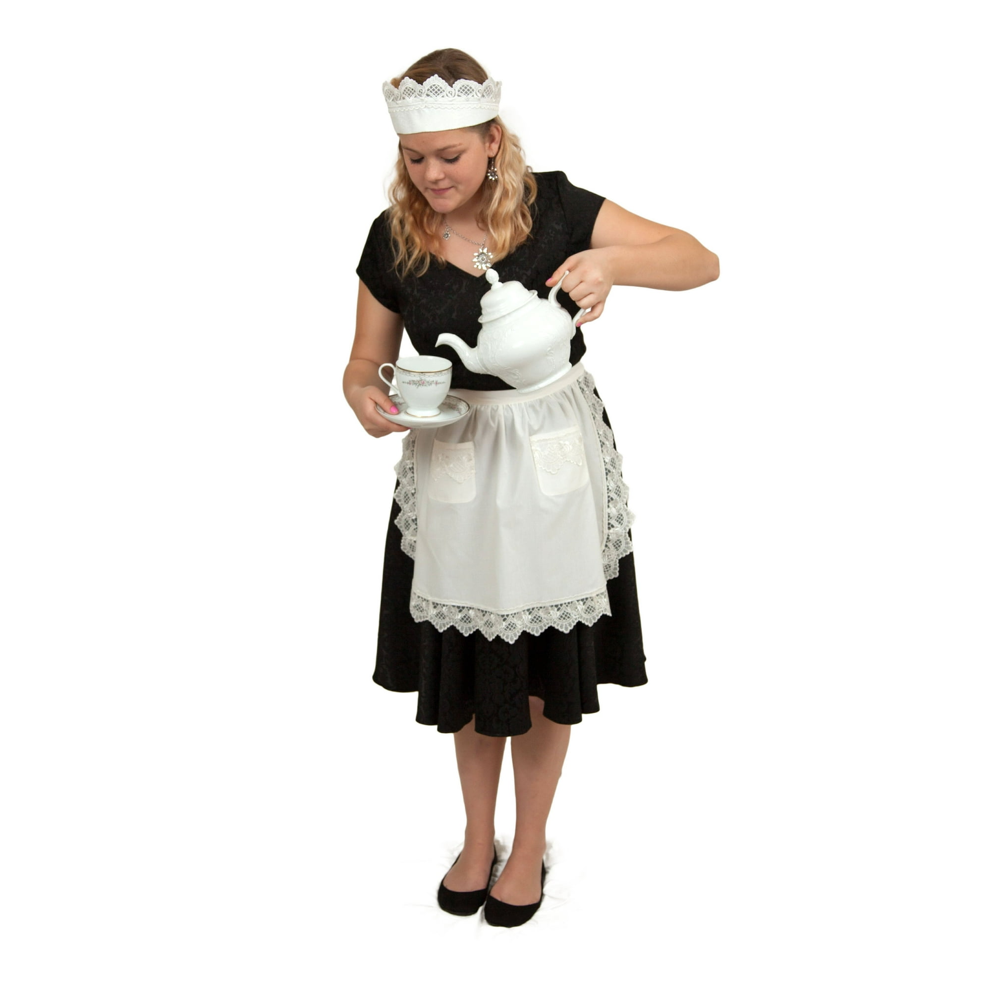 French Maid Apron And Hat