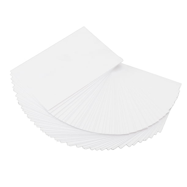 White Cardstock, White Cardstock Paper Strong Practicality 50Pcs ...