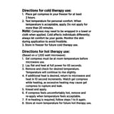 Equate Reusable Hot or Cold Large Compress, 8"x12", 1 Count HSA/FSA ...