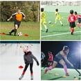 Cyfie 50pcs Soccer Cones, Agility Drills, Football, Basketball, Training, Kids Adults Practice ...