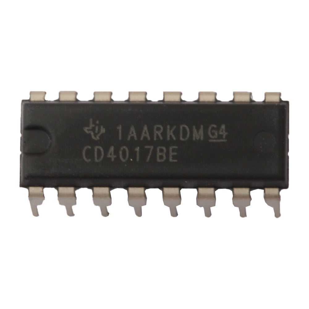 9pcs CD4017BE CD4017 CMOS Counter/DIVIDERS IC DIP-16 - Walmart.com