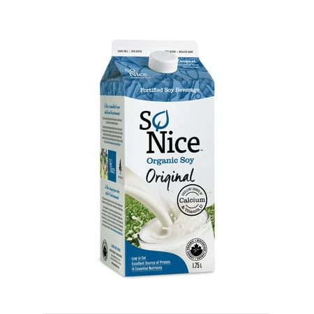 Boisson de soja enrichie So Nice Soy biologique originale - Walmart.ca