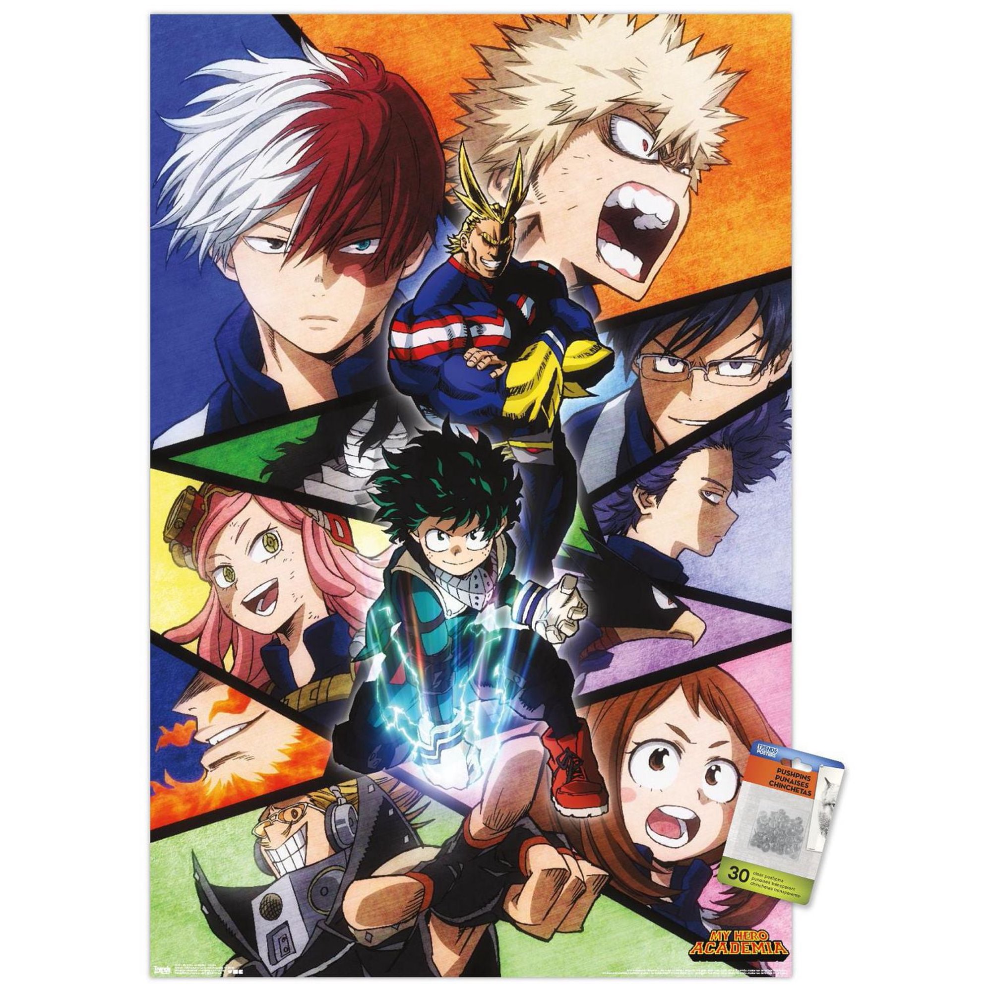 Click here for Trends International My Hero Academia - Faces Wall... prices