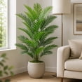 Artificial Areca Palm Trees Plants Tree Plastic 65-90cm Fake Plant for ...