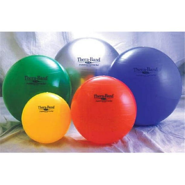 Complete Medical 9214 Thera-Band Exercise Ball- 22 - 55 Cm Red ...