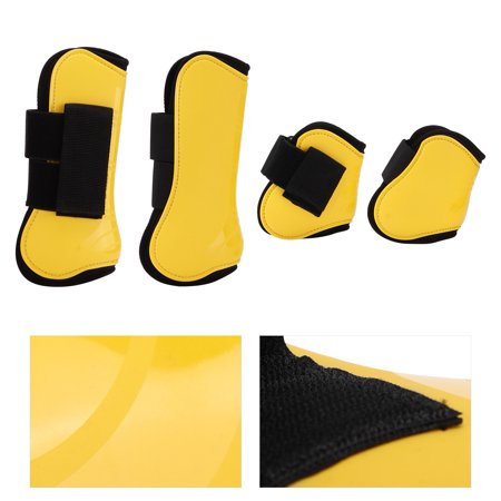 PU Shell Horse Tendon Boots,Horse Tendon Boots Set Adjustable Horse Leg ...