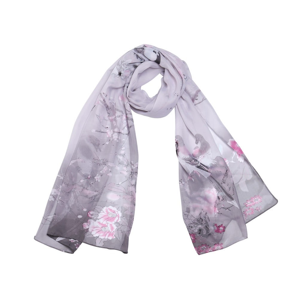 adviicd Scarfs for Teenage Girls Shawl Shade Scarf Chiffon Scarves ...