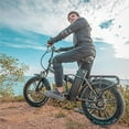 EUY 20" Fat Tire Folding Electric Bicycle for Adults,750W Motor 48V20Ah ...