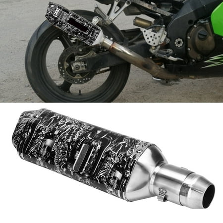 Motorcycles Exhaust Pipe, Universal 38-51mm Connector Motorbike Tail ...