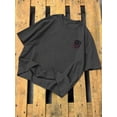 Dark Grey Mens Oversized Retro Ace Of Spades Playing Card Graphic T ...