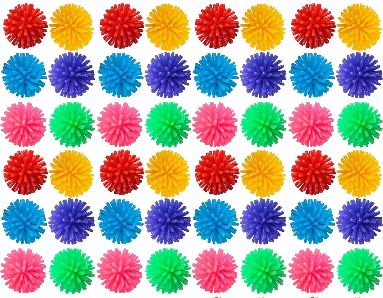 48 Soft Mini Spike Hedge Balls - Spiky Wooly India | Ubuy