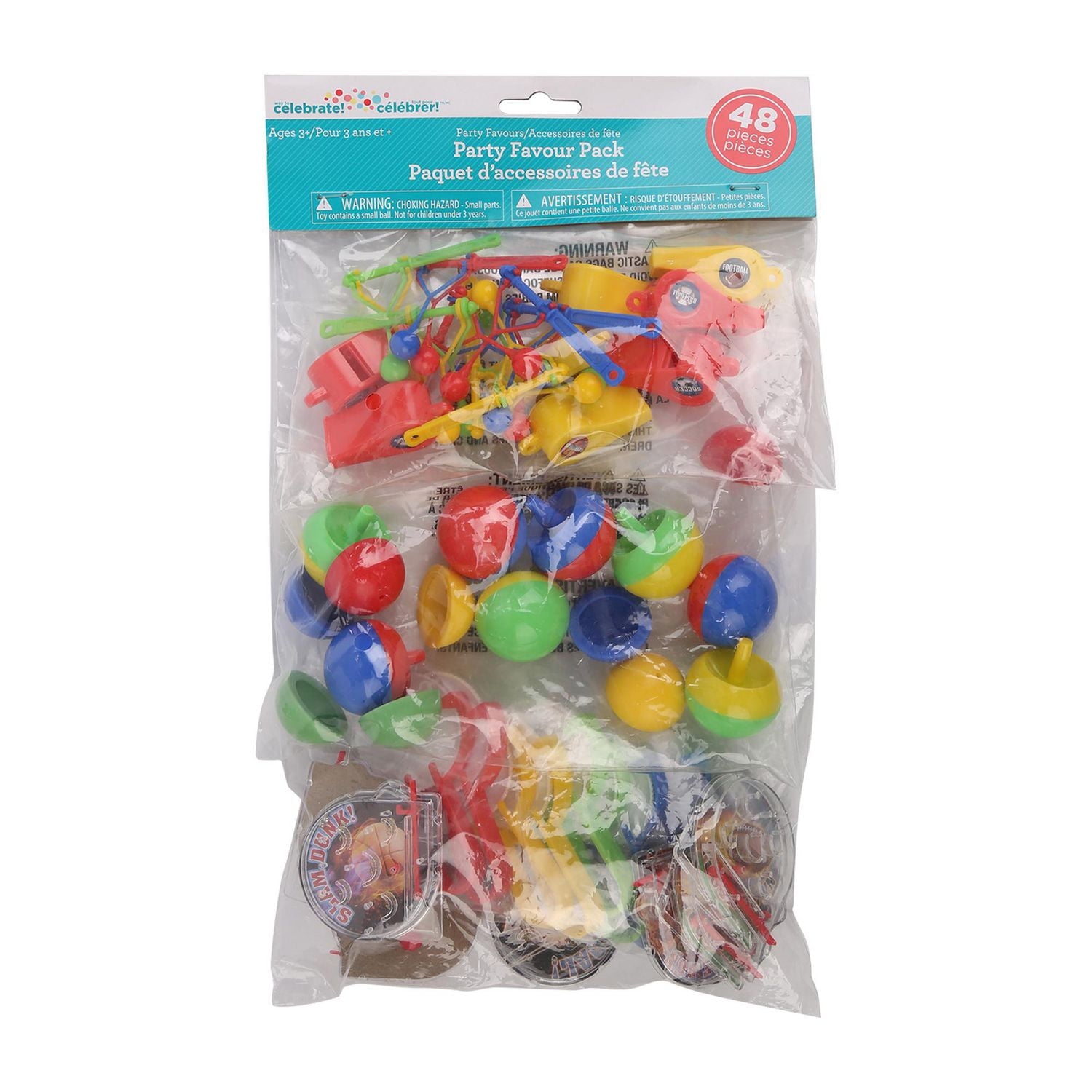 Click here for Way To Celebrate 48 Sports Favors prices