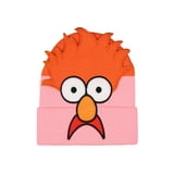Disney The Muppets Beaker Beanie 3D Character Face Knit Beanie Hat ...
