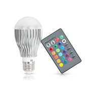 Color Changing LED Light Bulb with Remote Control-8 Pack - Walmart.com