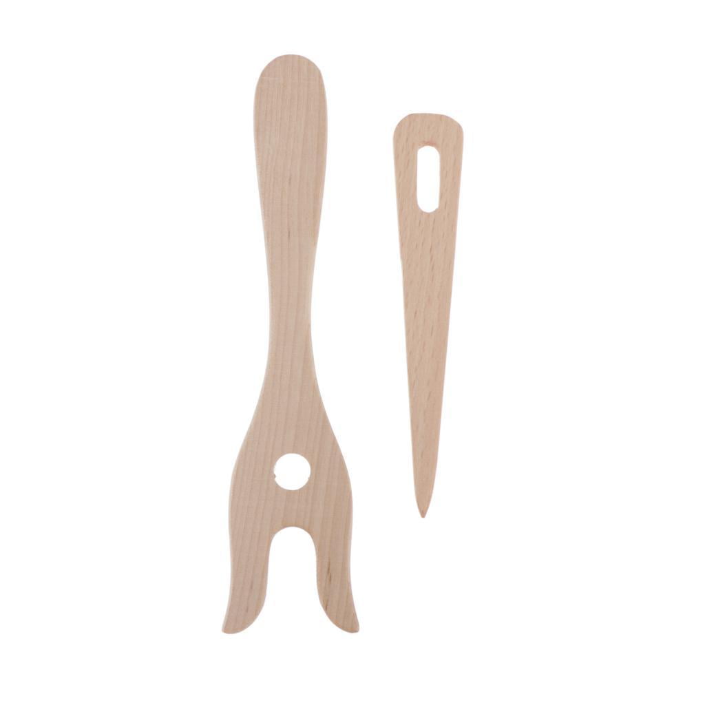 Click here for Xuanheng 1 Set Handheld Wooden Knitting Fork Lucet... prices