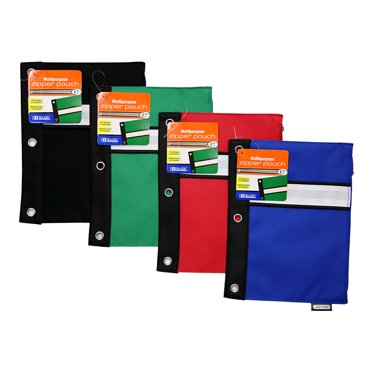 Office Depot® Brand Vinyl Storage Pouch, Assorted Colors - Walmart.com