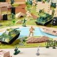 400-Piece Army Men Toy Soldiers Battle Playset – Figures, Military ...