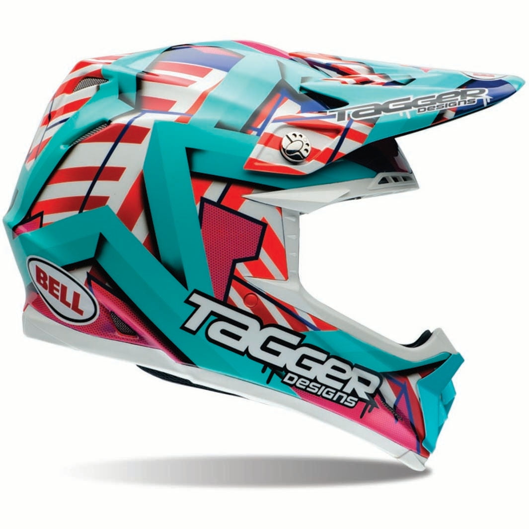 Bell Powersports Moto 9 Tagger Trouble Helmet XXL 7060920 - Walmart.com