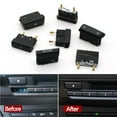 Car Front Dashboard Multimedia Radio CD Player Digit Button Switch For ...