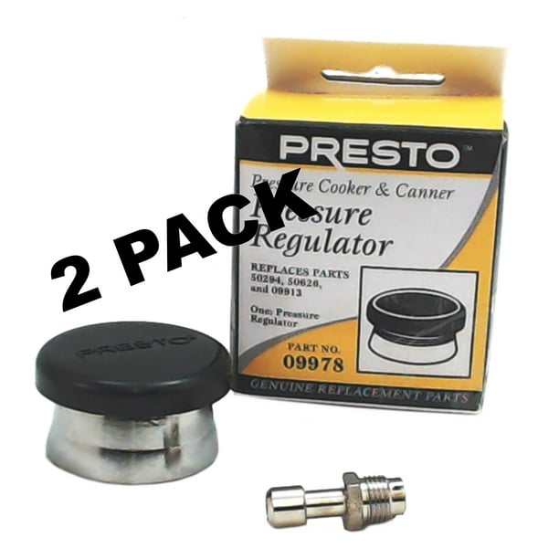 2 Pk, Presto Pressure Cooker Canning Regulator Kit, 85485 - Walmart.com ...