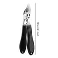 Wide Jaw Opening Slanted Nails Trimmer for Thick Toenails with ...