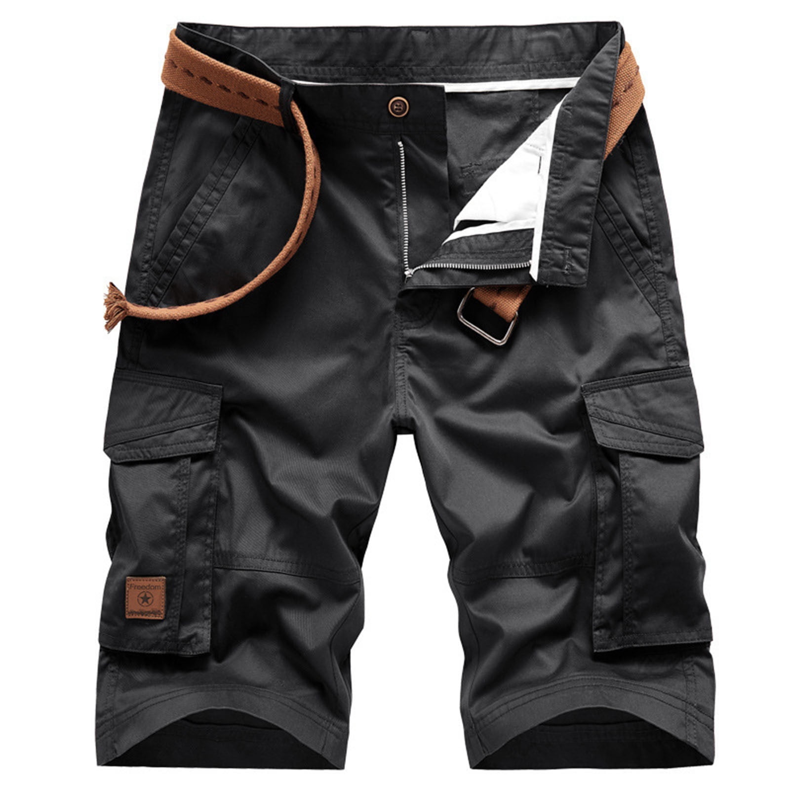 Click here for Lsljs Mens Cargo Shorts Multi-Pockets Relaxed Summ... prices