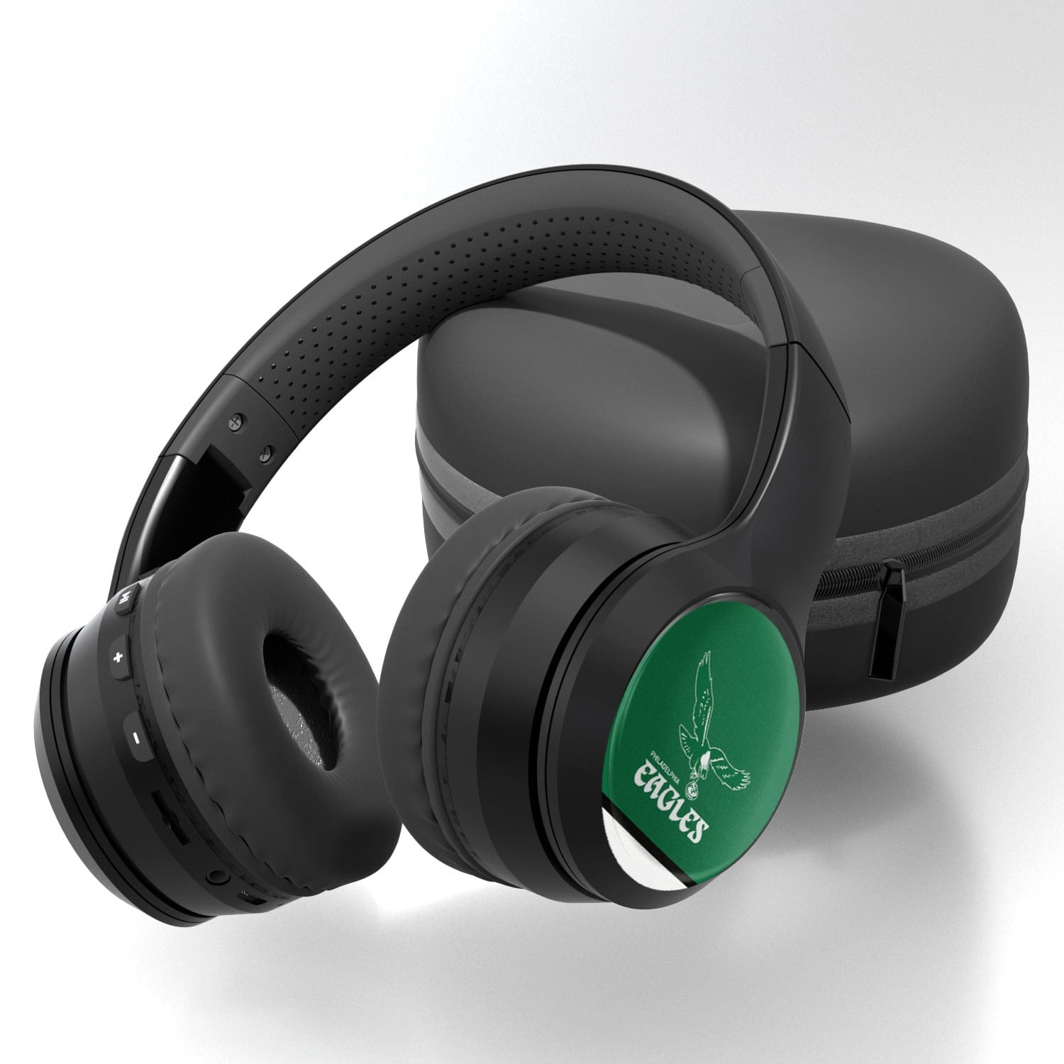 Philadelphia Eagles Historic Stripe Wireless Bluetooth Headphones with ...