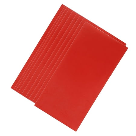 Base Plate Wax Sheet, Easy Shaping Red Uniform Color Flexible Base ...