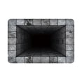 Djunllk 3D Visual Effect Door Mat - Realistic Visual Impact Absorbent ...