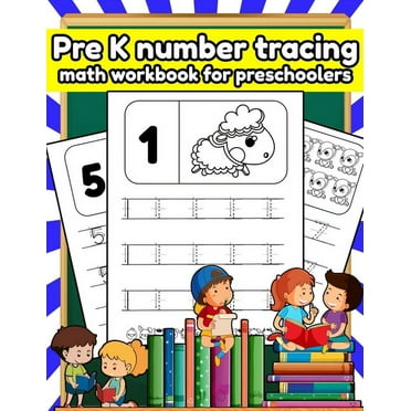 number tracing worksheets Ages 3+: trace numbers practice workbook for ...