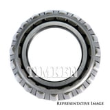 Timken 13686 Tapered Roller Bearing, Single Cone, Standard Tolerance ...