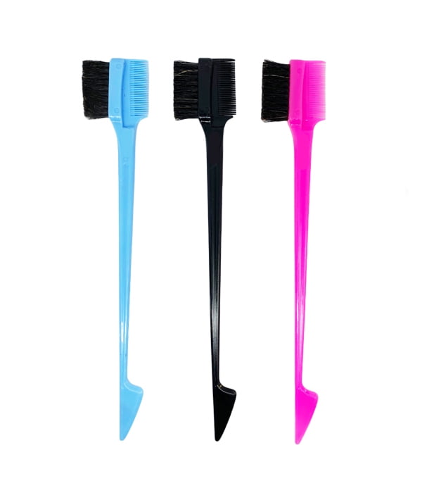 Ebo Edge Control Brush Double Side Assorted Color - Walmart.com