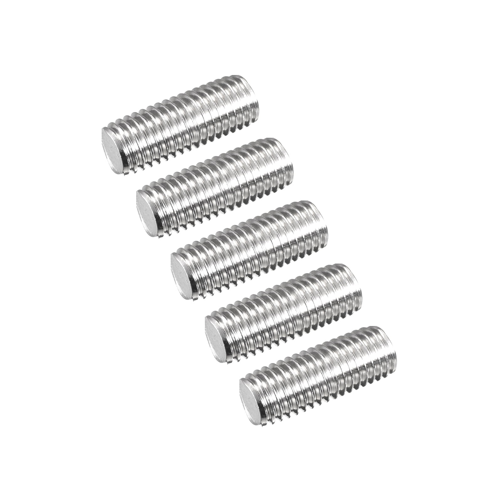Uxcell Fully Threaded Rod M12 x 30mm 1.75mm Thread Pitch 304 Stainless ...