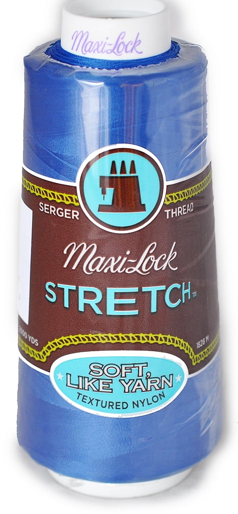 A&E Maxi Lock Stretch Textured Nylon Blue Serger Thread MWN-32059 ...