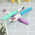 4-Colors-in-1 Multicolor Pen Retractable Ballpoint Pens - Walmart.com