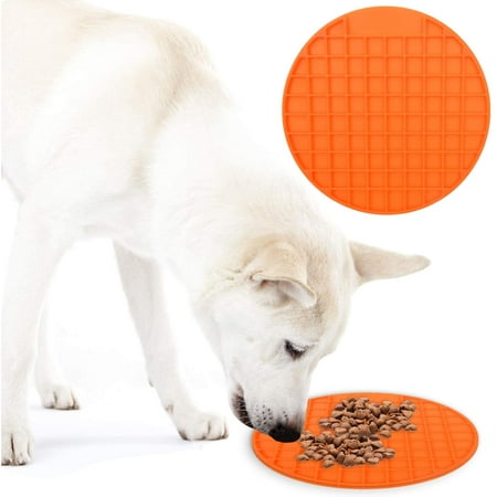 Pad for Dog Lick, Dogs & Cats Slow Feeder Lick Mat, Pet Boredom Buster ...