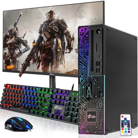 BTO Gaming Desktop, Intel i5-6500, 16GB RAM, 512GB SSD, NVIDIA GT 1030 ...