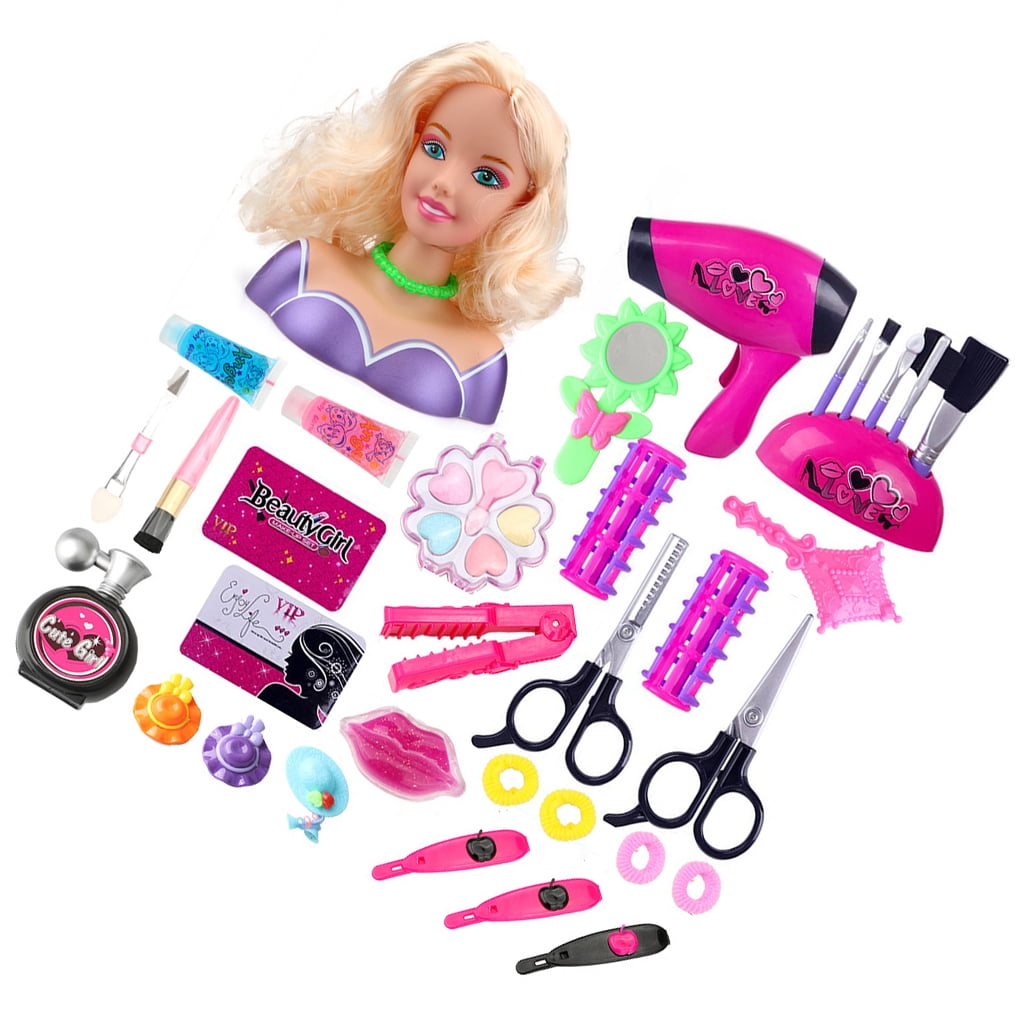 Click here for Pitrice Makeup Pretend Playset For Children Hairdr... prices